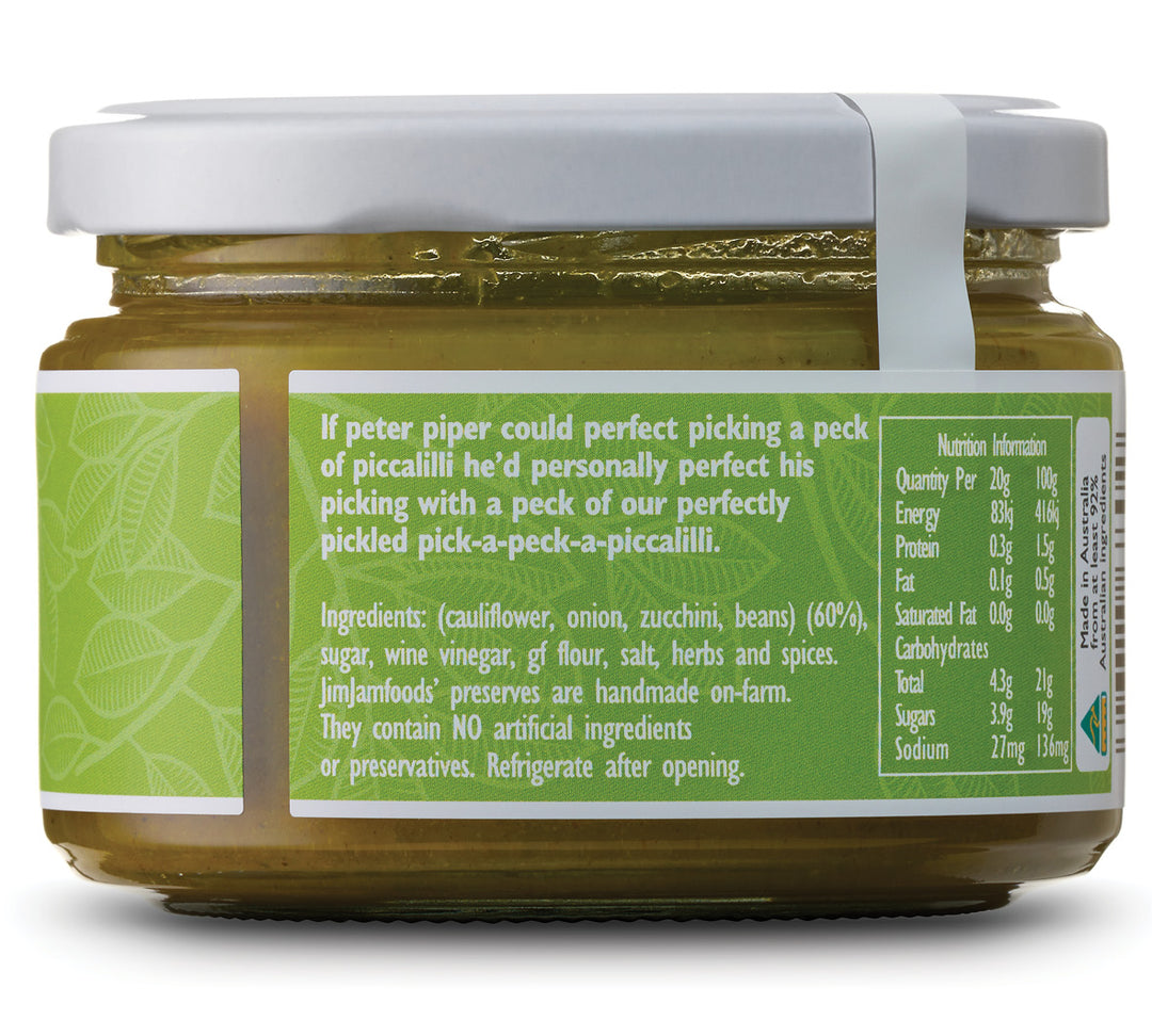 Pickle Pick-a-peck-a-picallili – JimJam Foods