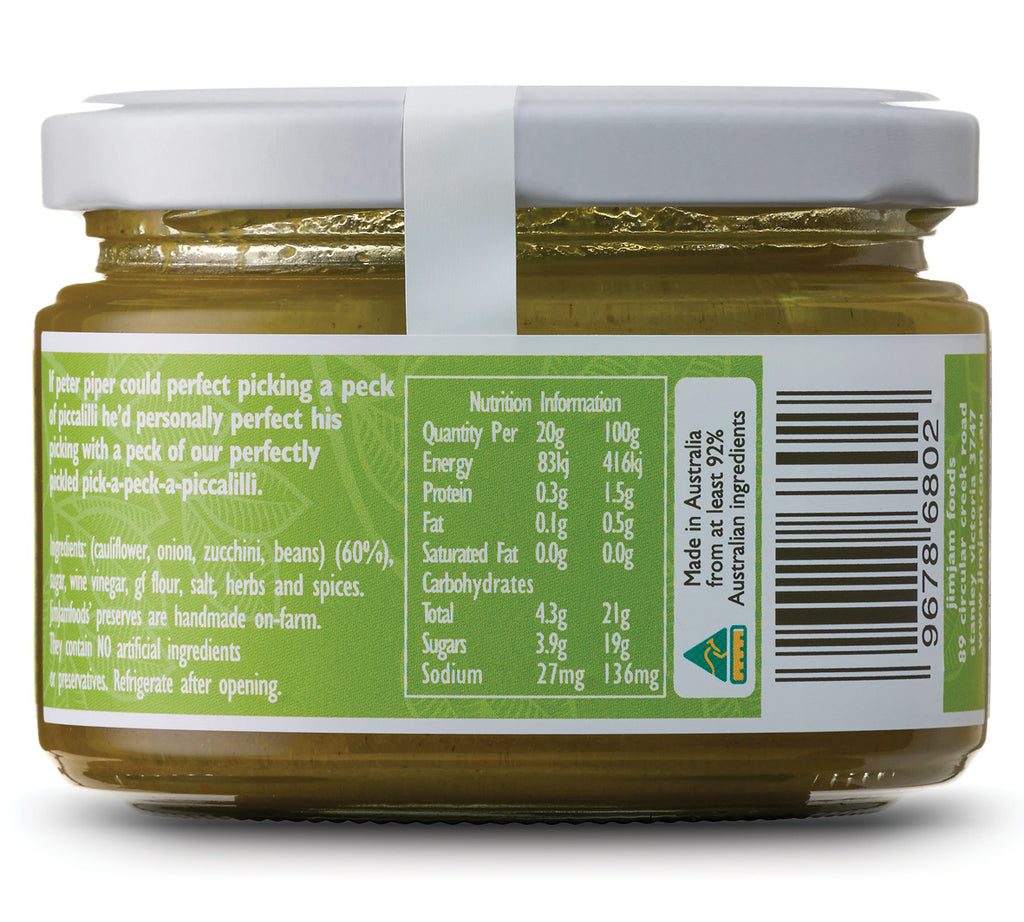 Pickle Pick-a-peck-a-picallili – JimJam Foods
