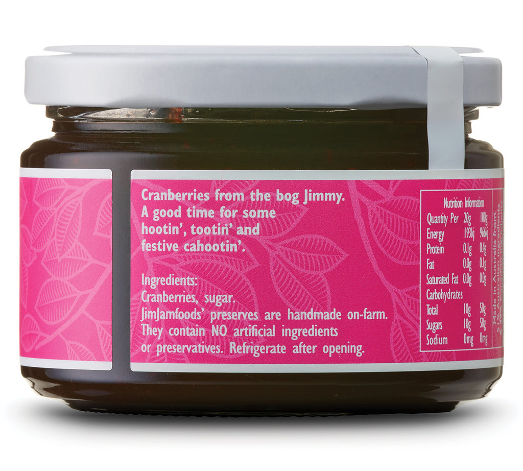 Sauce Cranberry – JimJam Foods